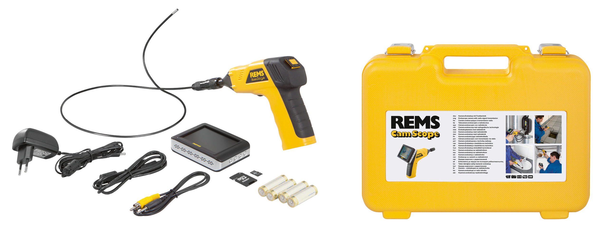 REMS CamScope - Caméra endoscopique à transmission radio