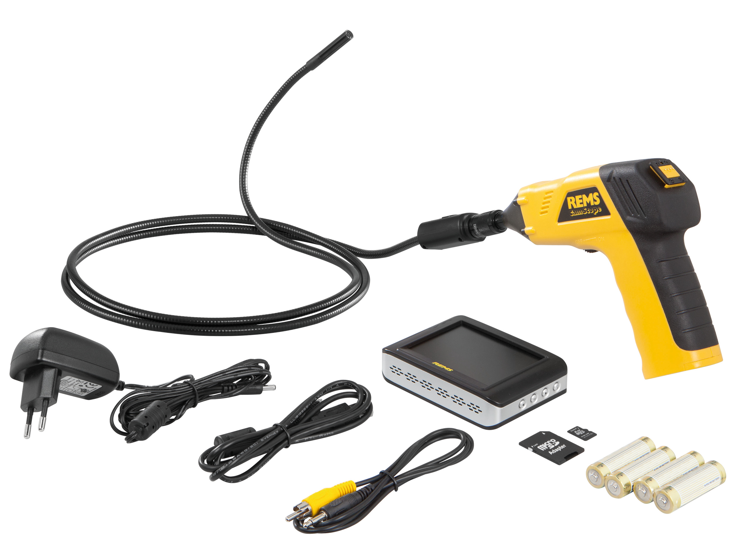 REMS CamScope - Kamera-Endoskop mit Funktechnik