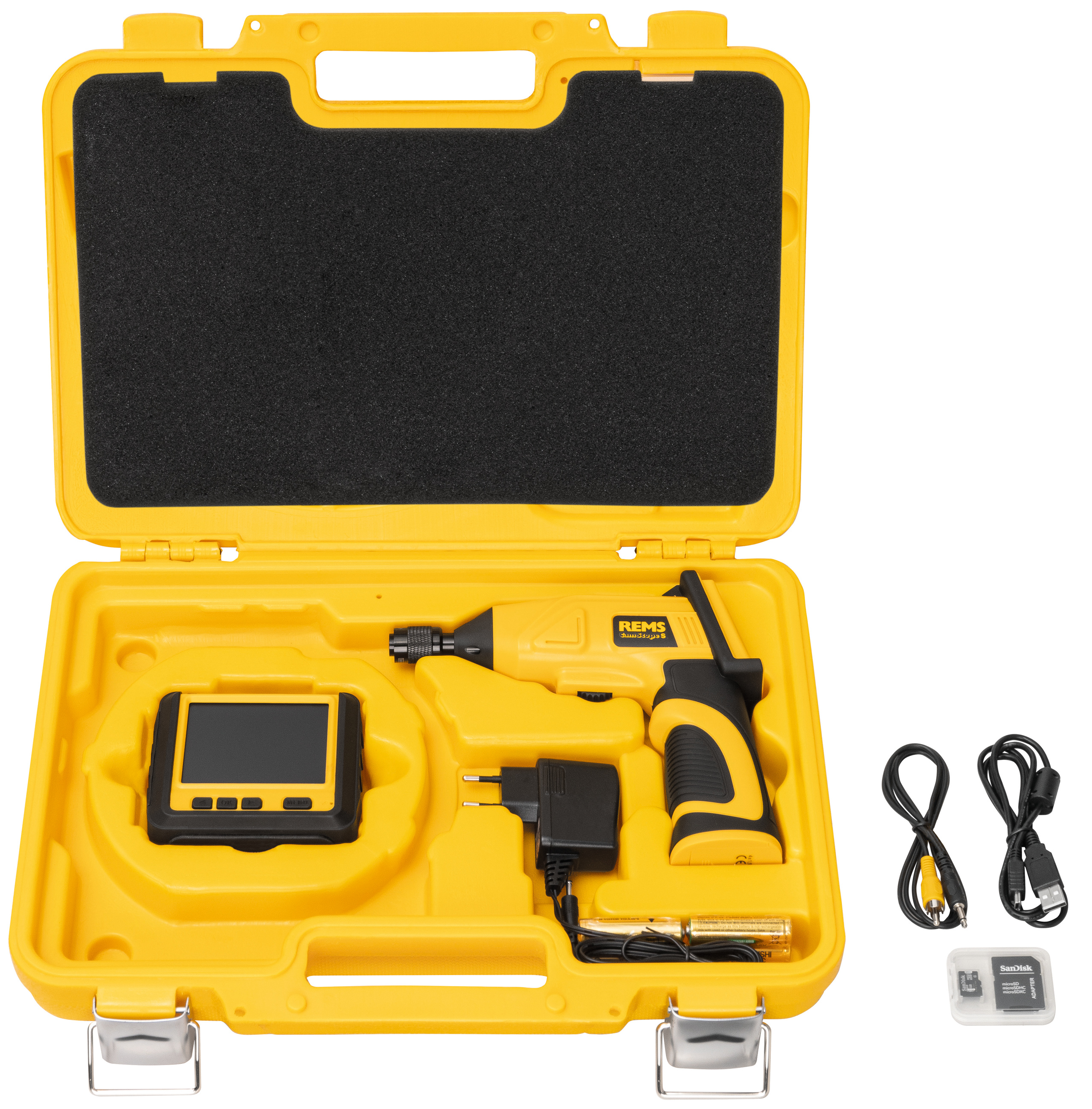 REMS CamScope - Endoscope camera with radio signal transmission