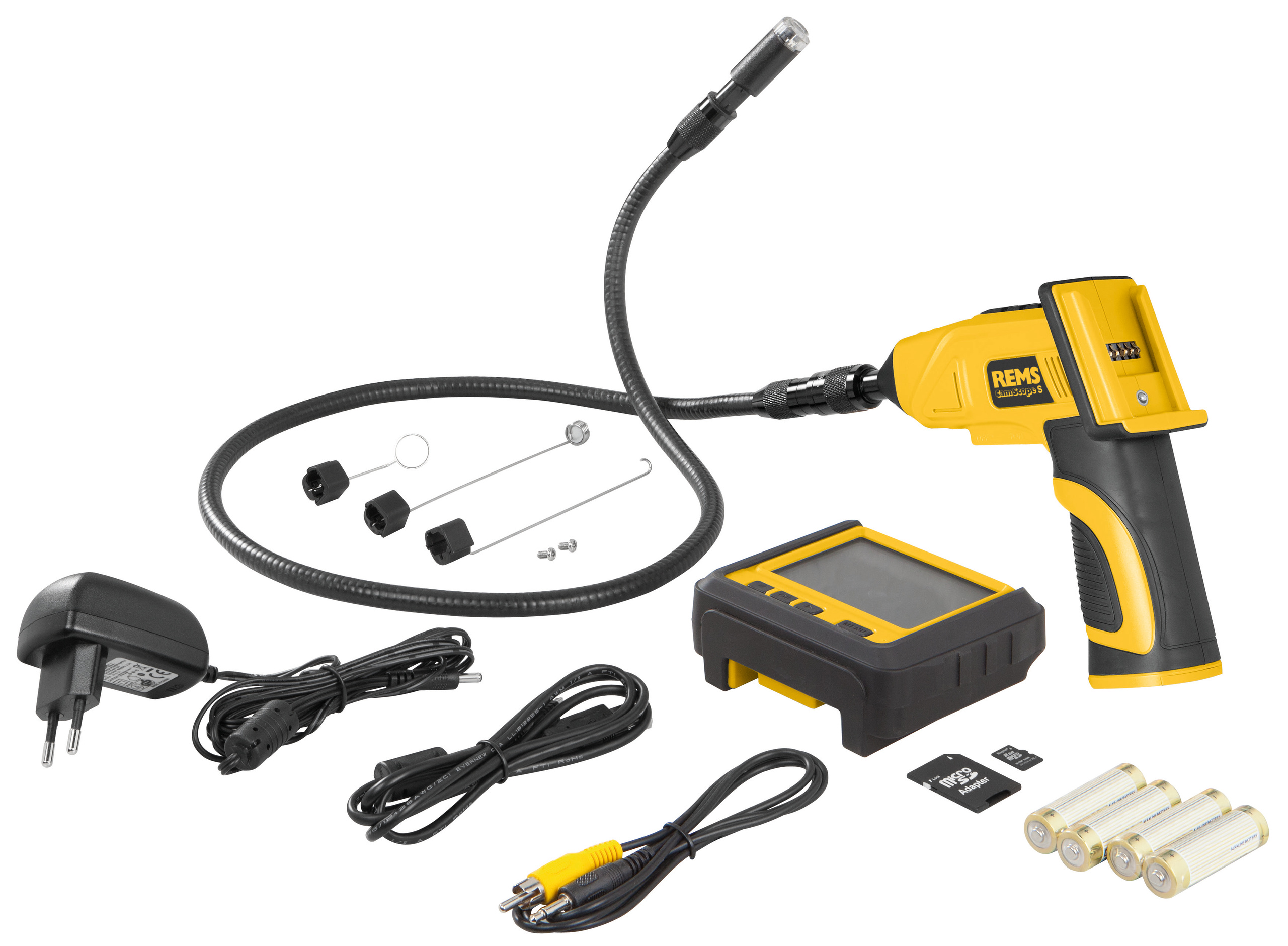 REMS CamScope - Kamera-Endoskop mit Funktechnik