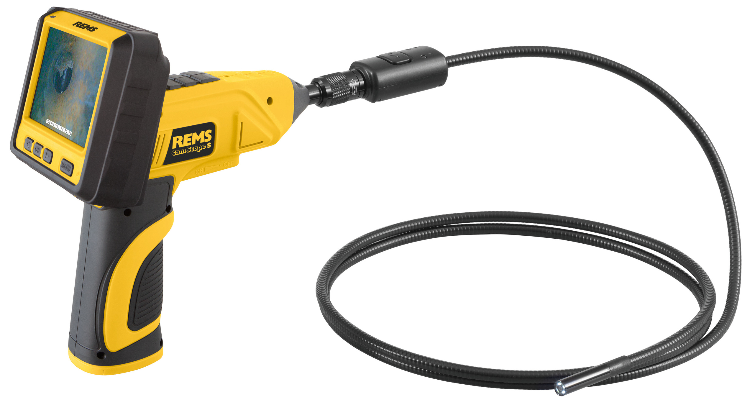 REMS CamScope - Kamera-Endoskop mit Funktechnik